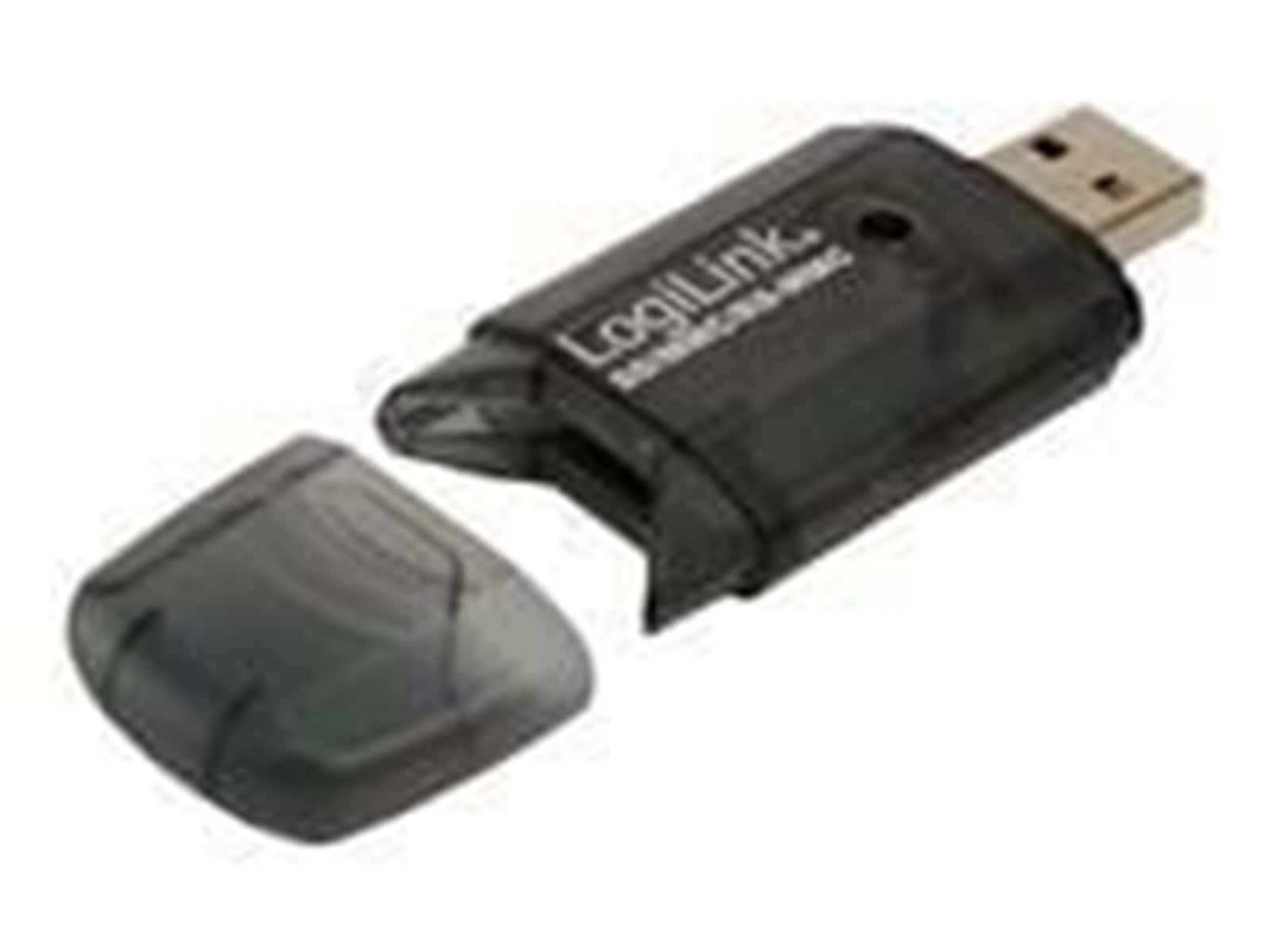LogiLink USB Card Reader SDHC/MMC Schwarz | Günstig