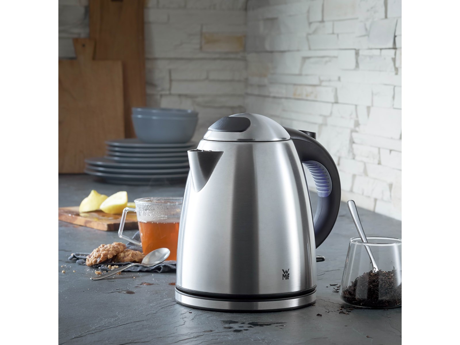 WMF Wasserkocher STELIO 1.2 L - Silber - 2400 W | Günstig