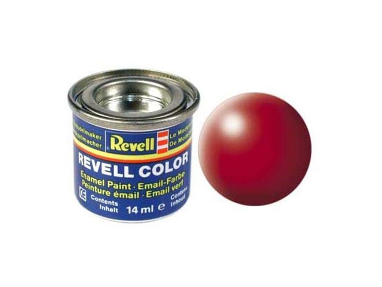 Revell enamel paint # 330-Fire Red silk Matt | Günstig