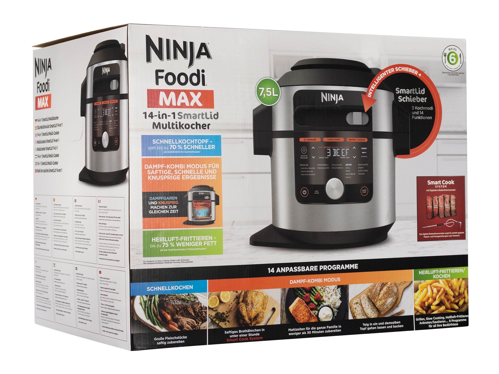 Ninja Foodi Max 14-in-1 Smartlid Multi-cooker | Auf Lager | Günstig