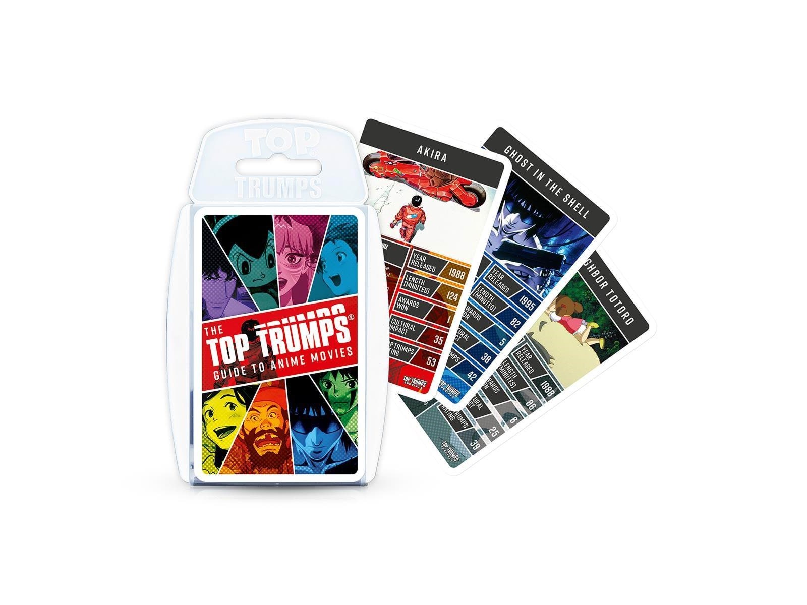 Winning Moves Guide to Anime Movies Top Trumps Card Game (ENGLISH)