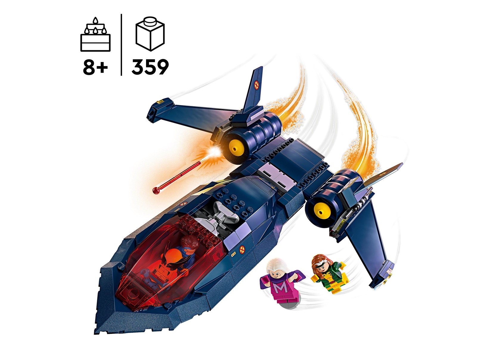 LEGO Marvel Super Heroes 76281 X-Jet der X-Men *DEMO* | Auf Lager