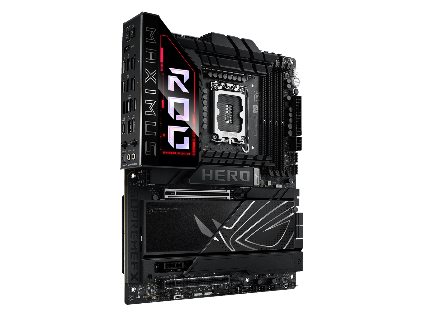 ASUS ROG MAXIMUS Z890 HERO Mainboard - Intel Z890 - Intel LGA1851 ...