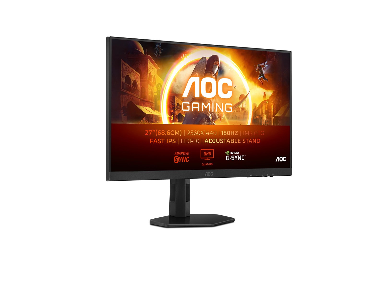 27" AOC Q27G4XF - 2560x1440 (QHD) - 180Hz - IPS | Günstig