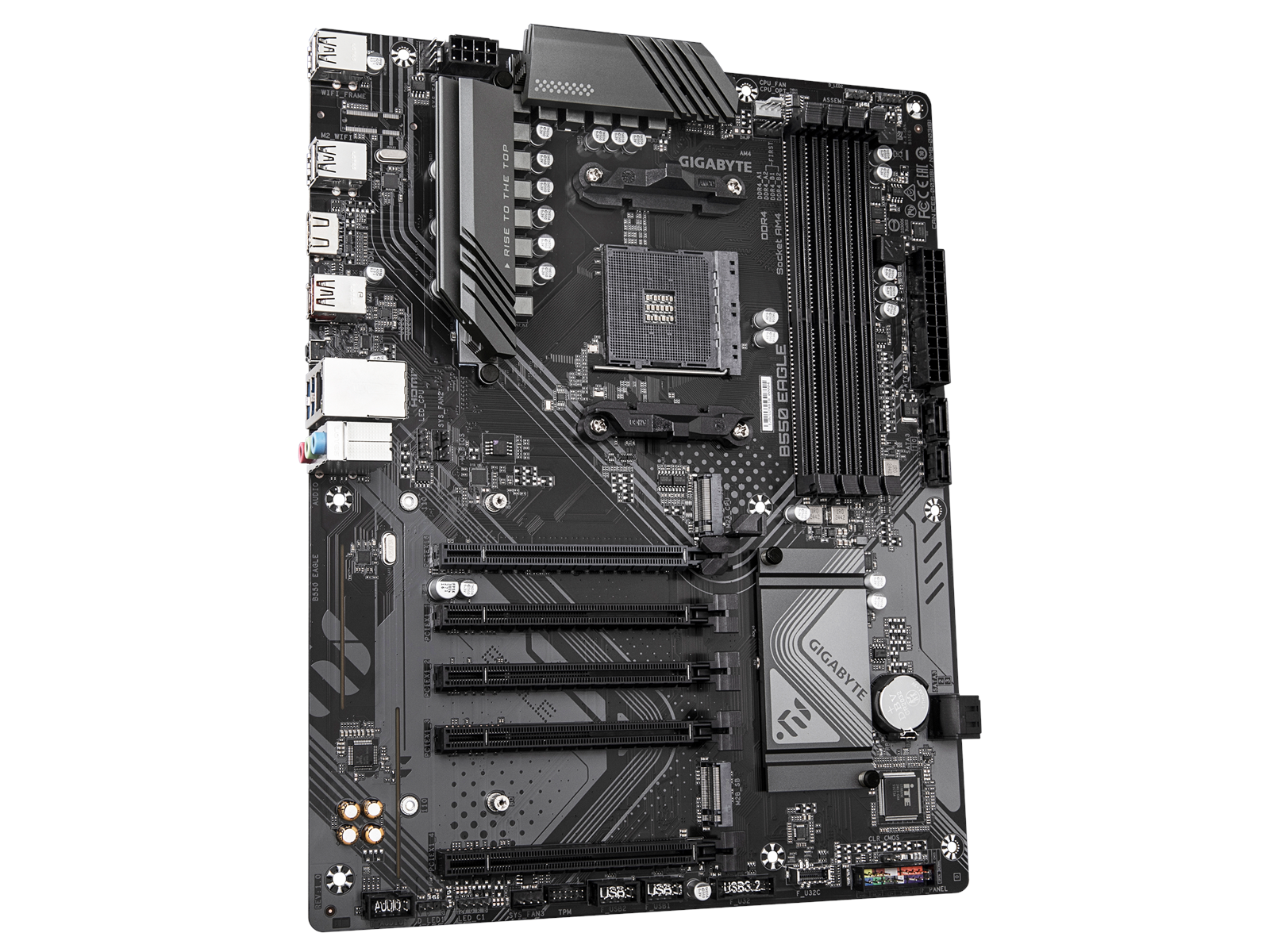 GIGABYTE B550 EAGLE Mainboard - AMD B550 - AMD AM4 socket - DDR4 RAM - ATX