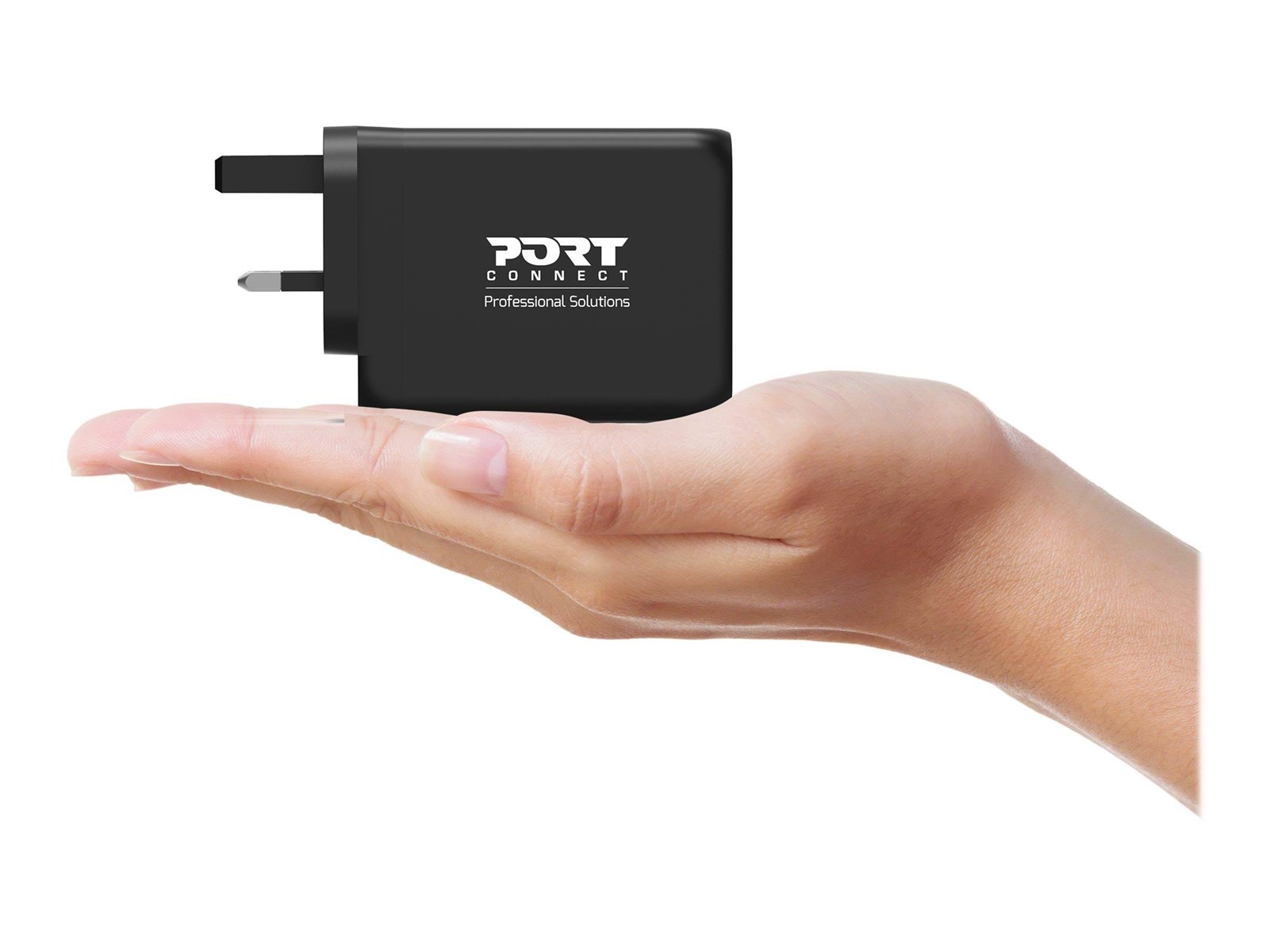 PORT Designs PORT Connect power adapter - GaN technology - USB Type A 3 ...