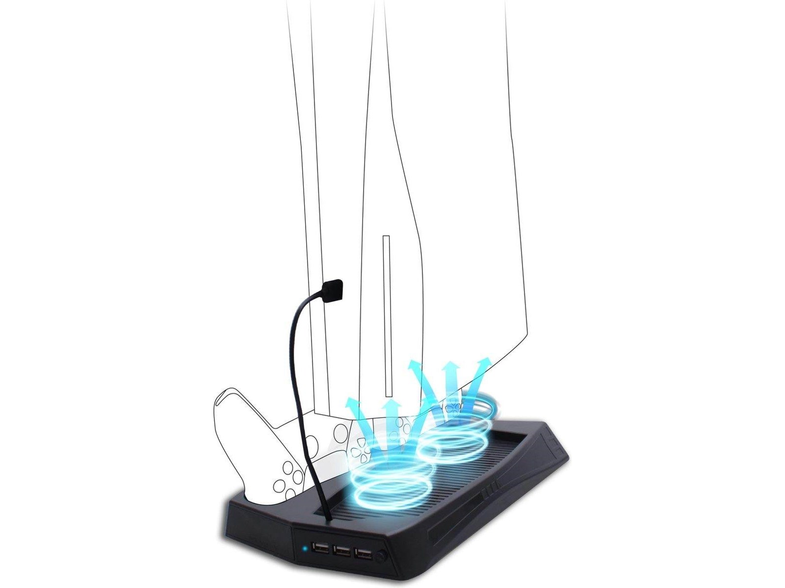 Freaks And Geeks Docking Station with Charging Station and Ventilation ...