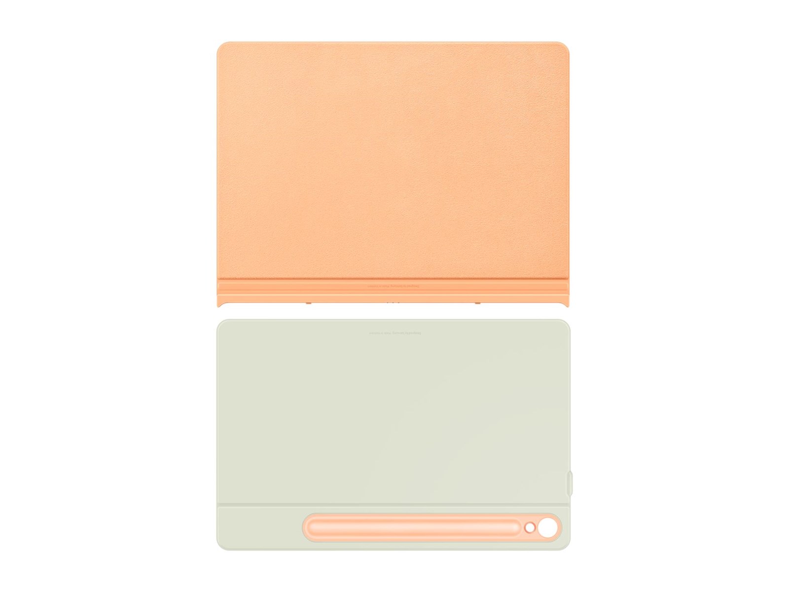 Samsung Galaxy Tab S10 FE / Tab S9 FE / Tab S9 - Smart Book Cover - Orange