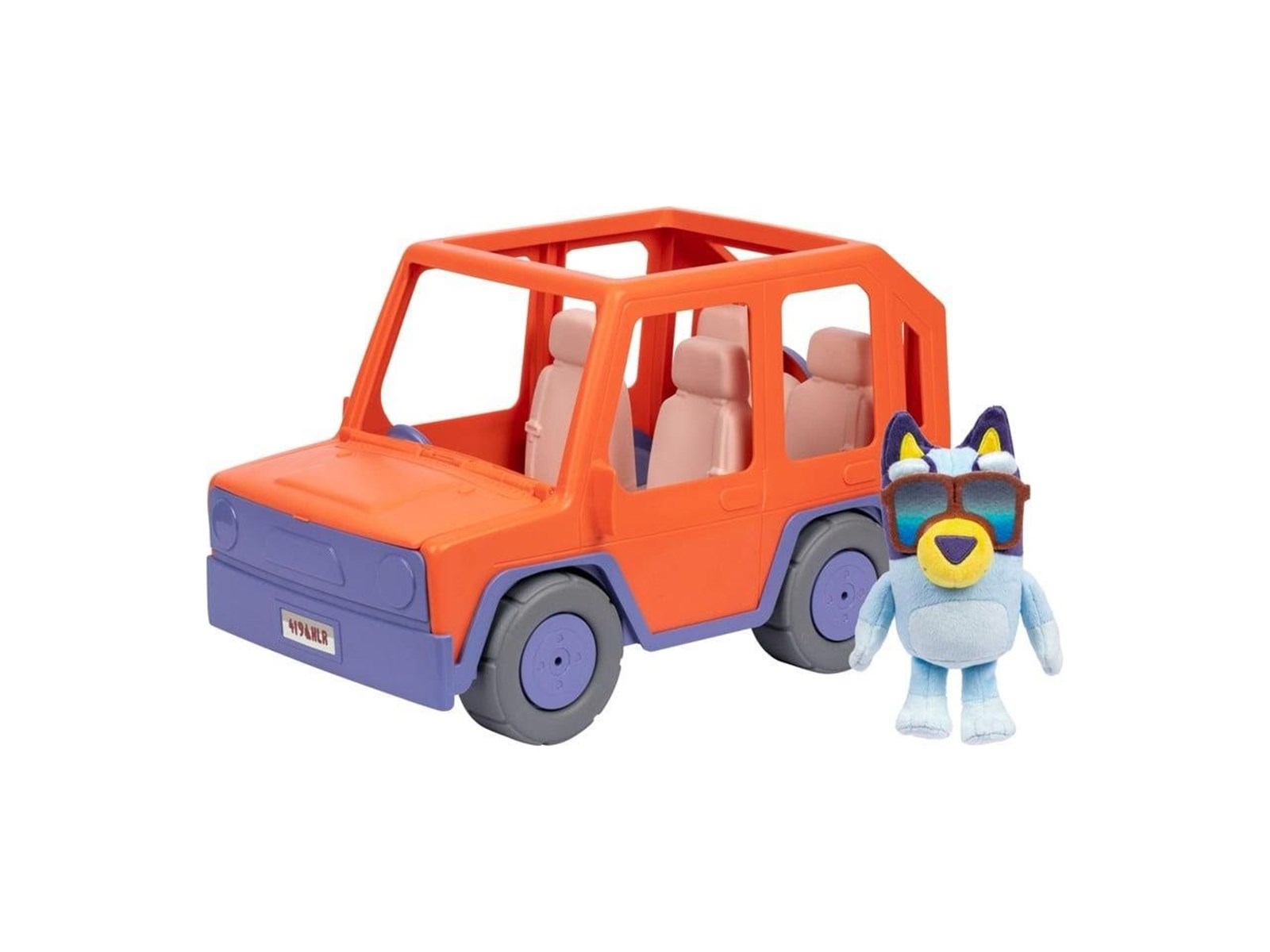 Bluey Big Heeler Car 4WD with plush | Auf Lager | Günstig