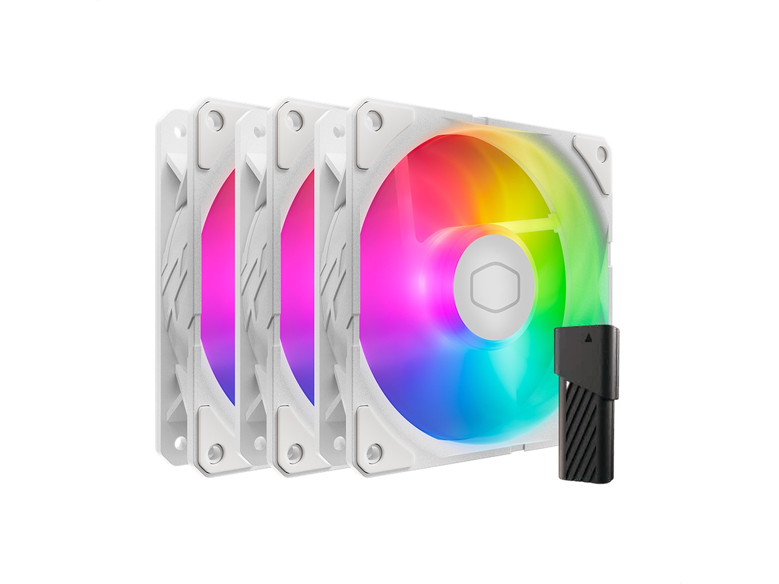 Cooler Master SickleFlow Edge 120 ARGB WE 3-in-1 Fan - 120mm - Weiß mit ...