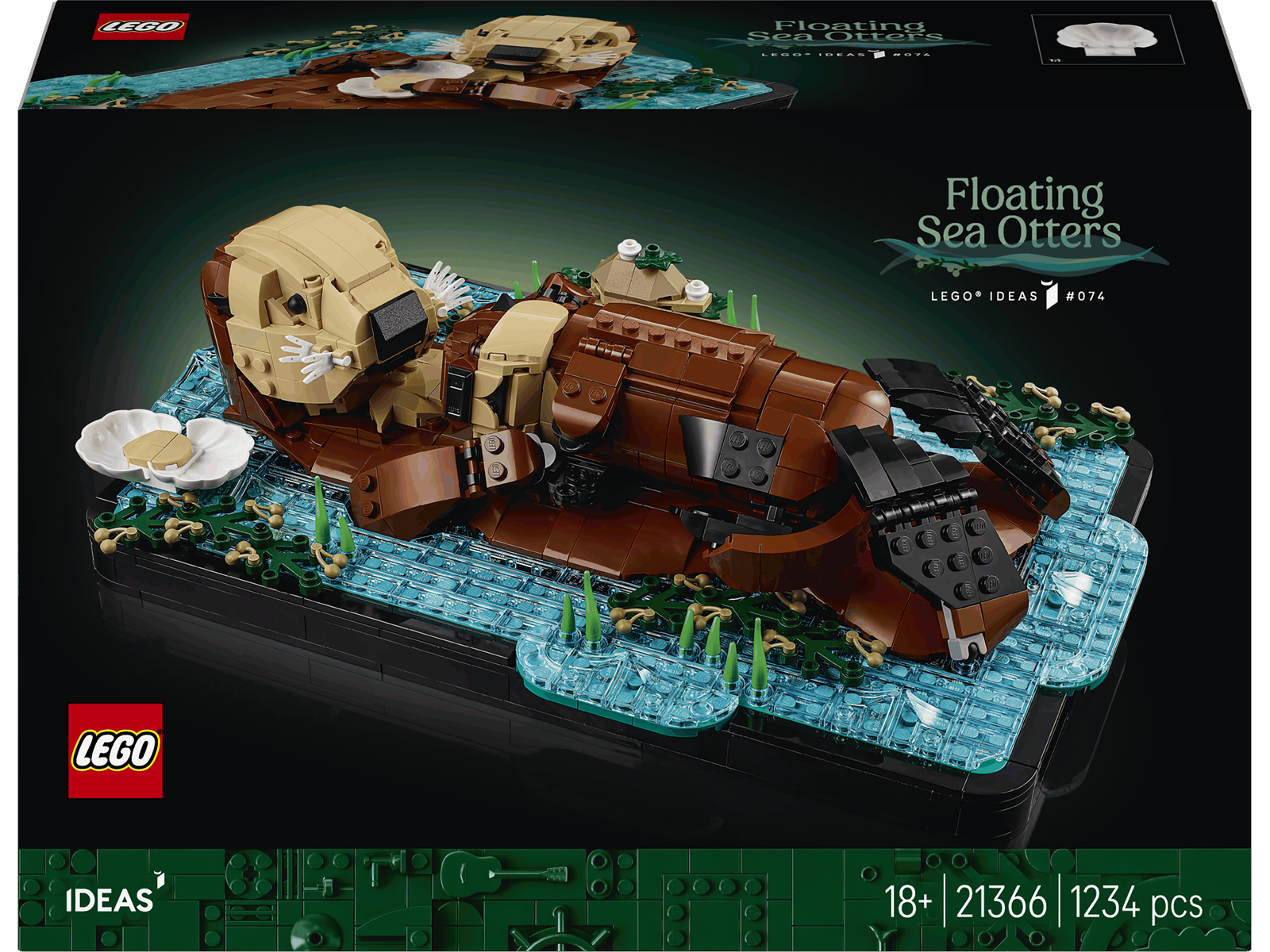 LEGO Ideas 21366 Schwimmende Otter | Auf Lager | Günstig