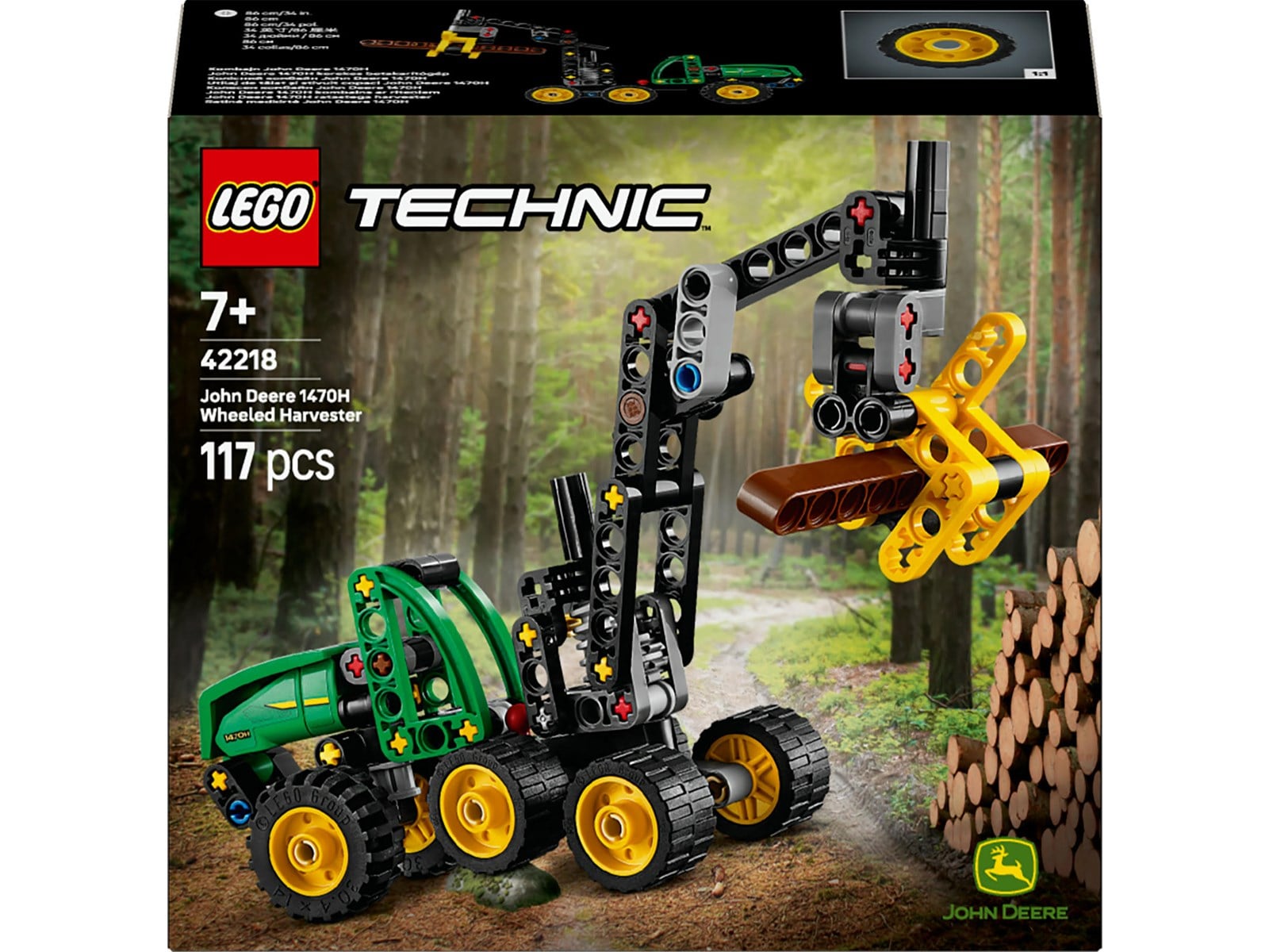 LEGO Technic 42218 John Deere 1470H Rad-Harvester | Auf Lager