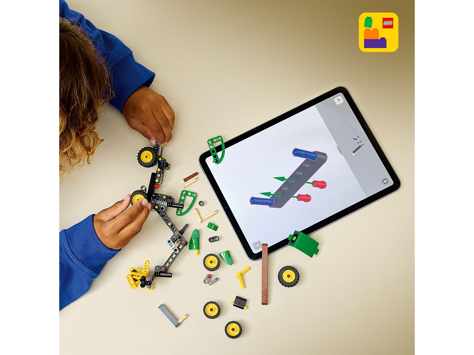 LEGO Technic 42218 John Deere 1470H Rad-Harvester | Auf Lager