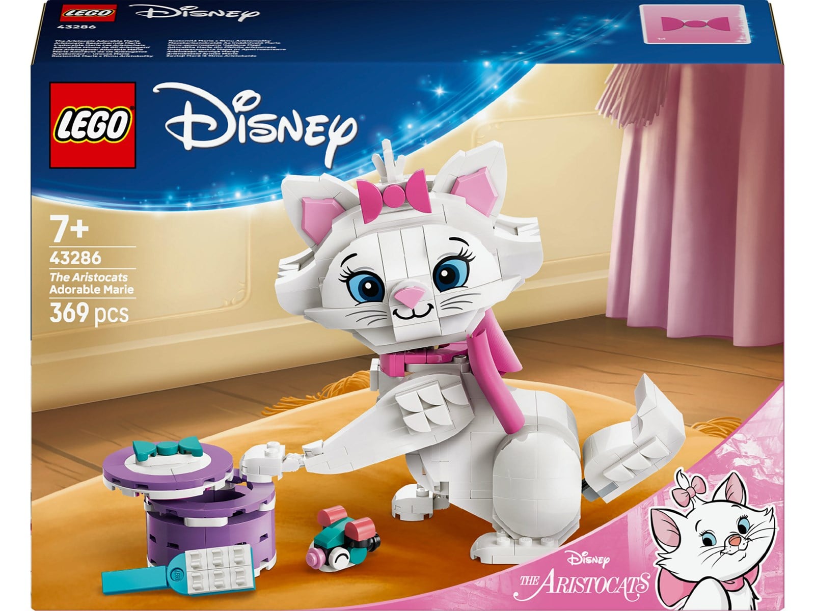 LEGO Disney 43286 Aristocats: Bezaubernde Marie | Auf Lager | Günstig