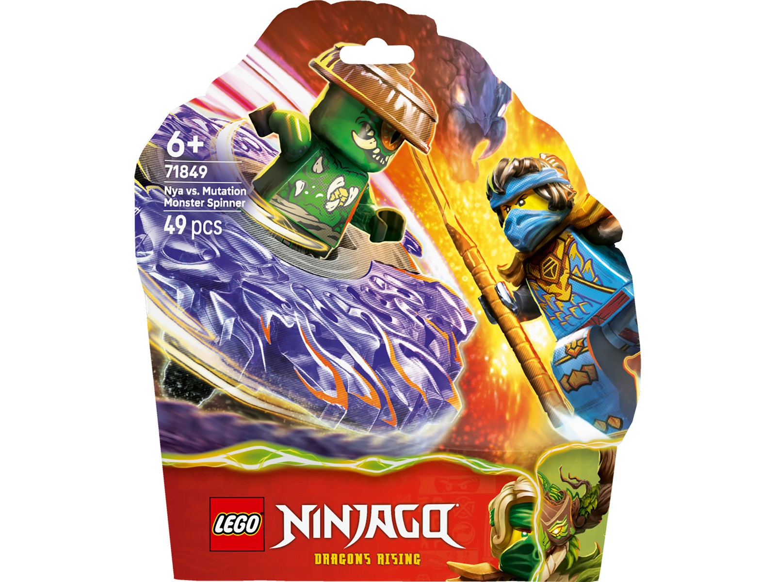 LEGO Ninjago 71849 Nya vs. Mutationsmonster-Spinner | Auf Lager