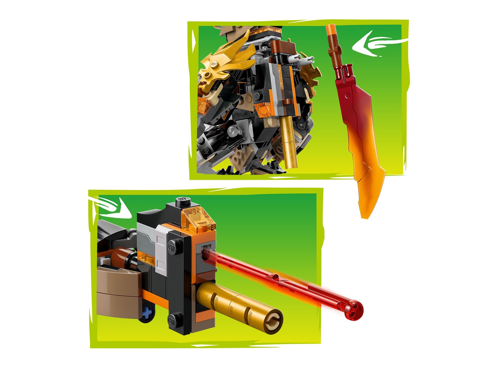 LEGO Ninjago 71854 Coles Action-Mech und Drachen-Zane | Auf Lager