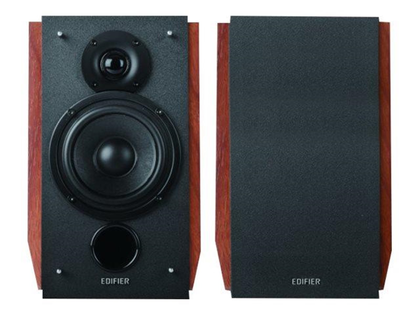 Edifier R1700BTS - 4" Bluetooth Bookshelf Speakers - 66W - Brown