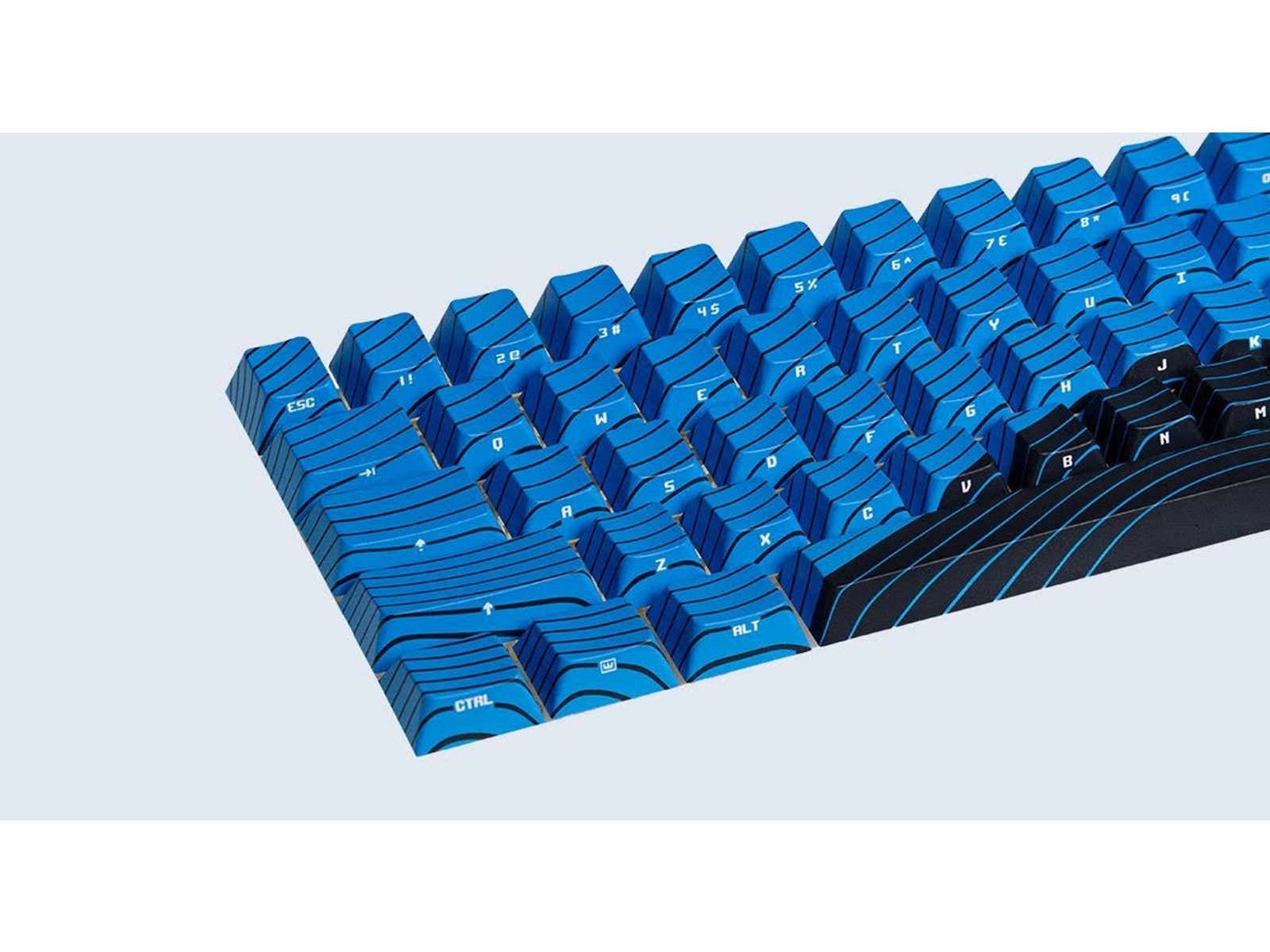 Wooting Magnetic Waves ANSI Keycaps - Ocean Blue edition - Keycaps ...