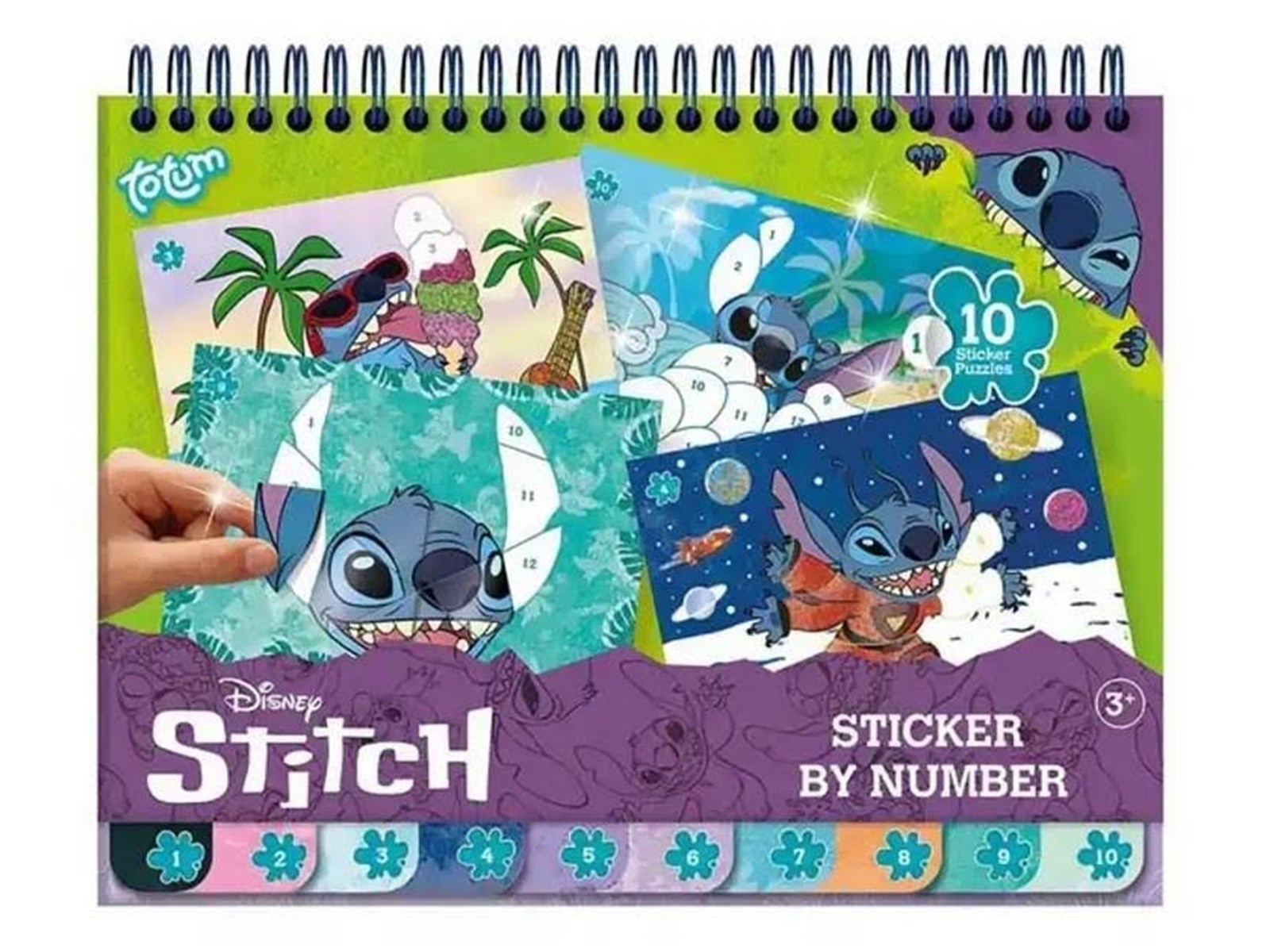 Totum DISNEY STITCH Sticker by Number block | Günstig