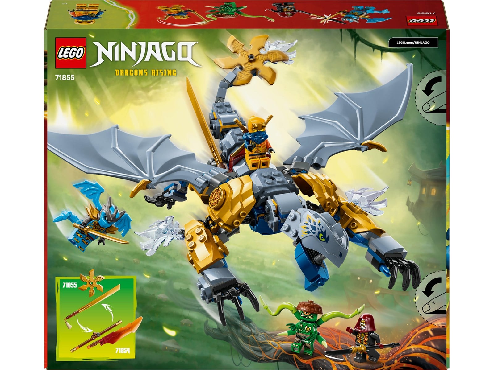 LEGO Ninjago 71855 Showdown mit dem Ninja-Drachen Riyu | Auf Lager