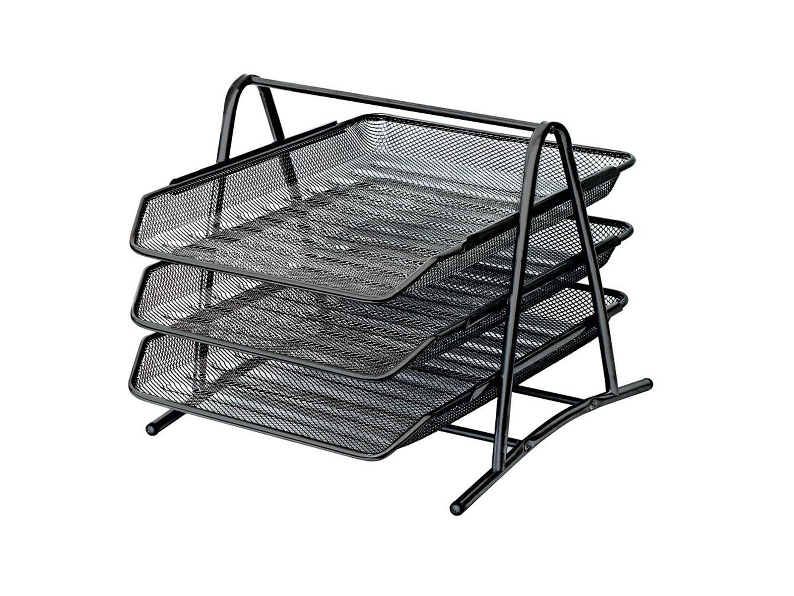 SPREE Metal letter tray set 3 bk. BLACK | Auf Lager | Günstig