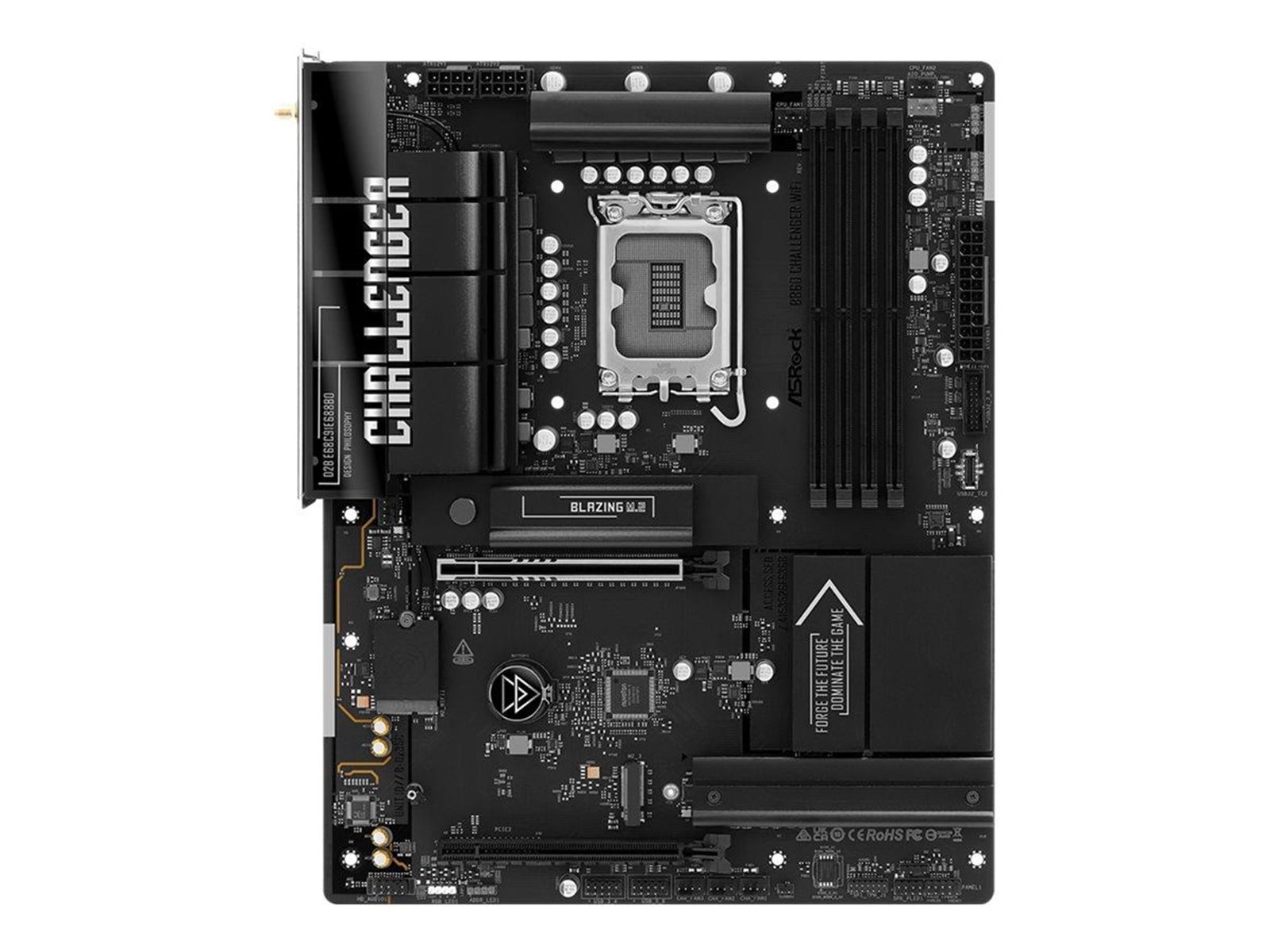 ASRock B860 Challenger WiFi - motherboard - ATX - LGA1851 Socket - B860 ...