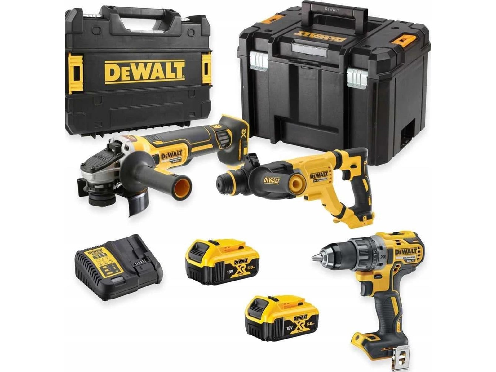 Dewalt DCK327P2T-QW 8-piece power tool set | Günstig