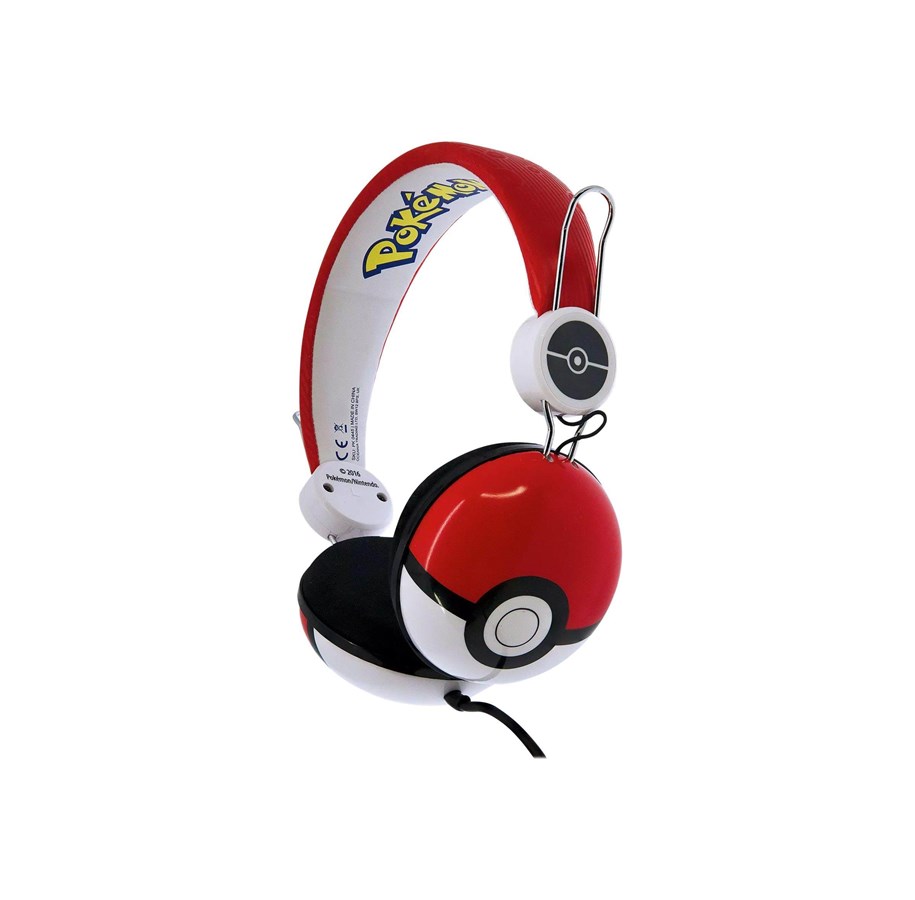 Pokemon Folding Headphones Teens Pokeball | Auf Lager | Günstig