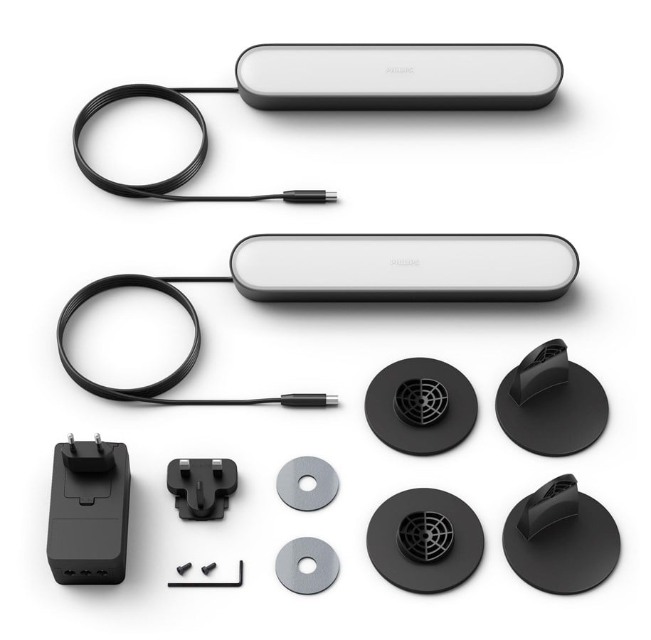 Philips Hue Play Lightbar Doppel Pack - Schwarz | Auf Lager | Günstig