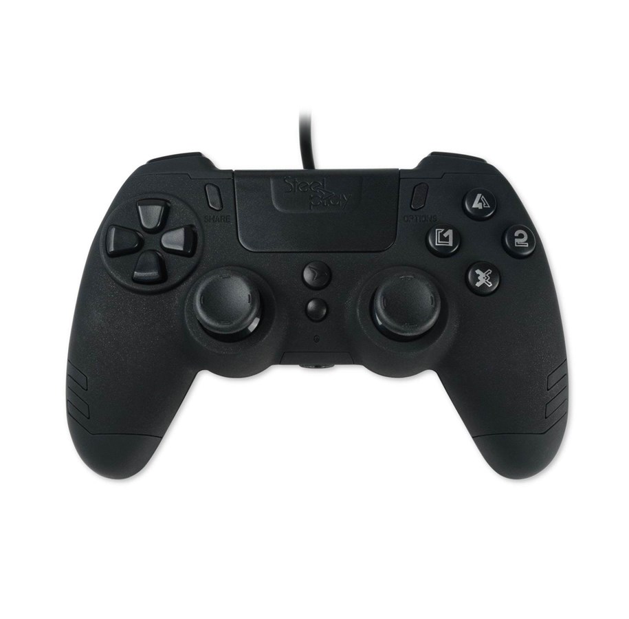 Steelplay Slim Pack Wired Controller - Black - Wired Controller - Sony ...