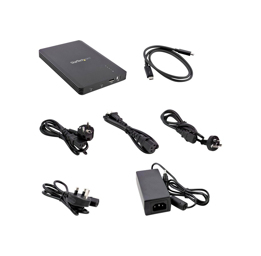 StarTech.com 4 Bay Thunderbolt 3 NVMe Enclosure For M.2 NVMe Solid ...