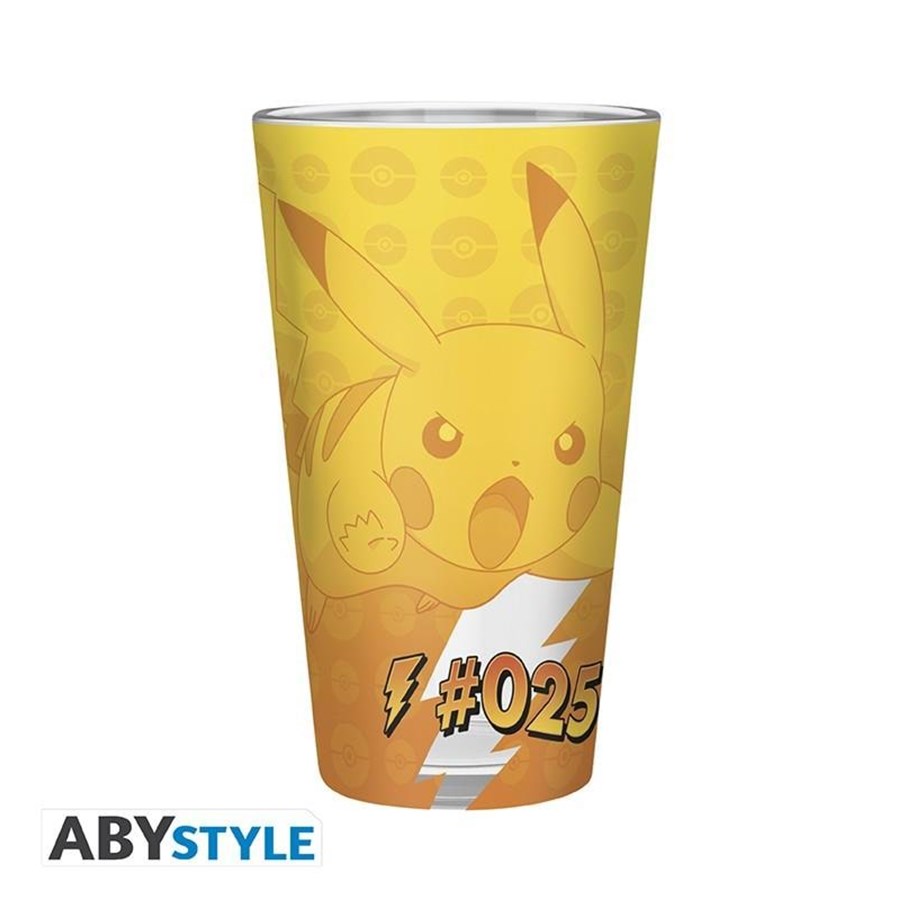 ABYstyle - POKEMON Large Glass Premium Pikachu foil - Glas | Günstig