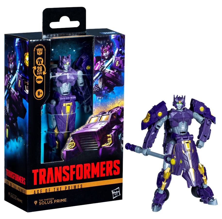 Transformers Age of the Primes Deluxe-Klasse The Thirteen Solus Prime 14 cm