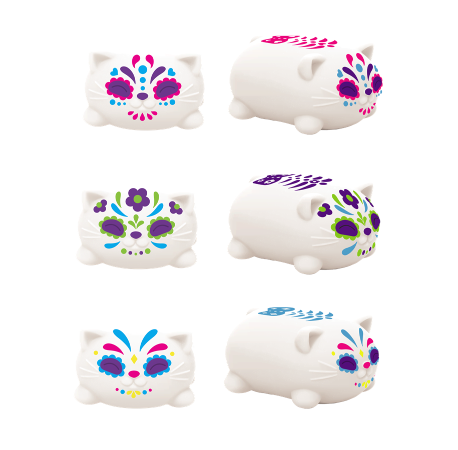 NeeDoh Sugar Skull Cats 1pk - assorted | Auf Lager | Günstig