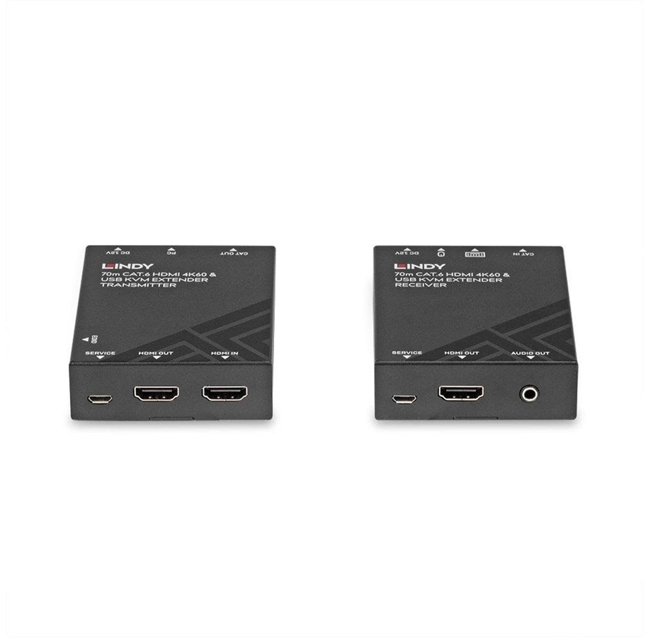 Lindy 70m Cat.6 HDMI 4K60 USB and Audio KVM Extender | Günstig