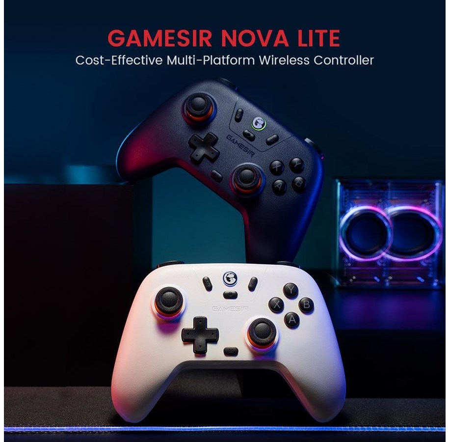 GameSir Nova Lite Multiplatform Gamepad Sky Blue - Wired Controller ...