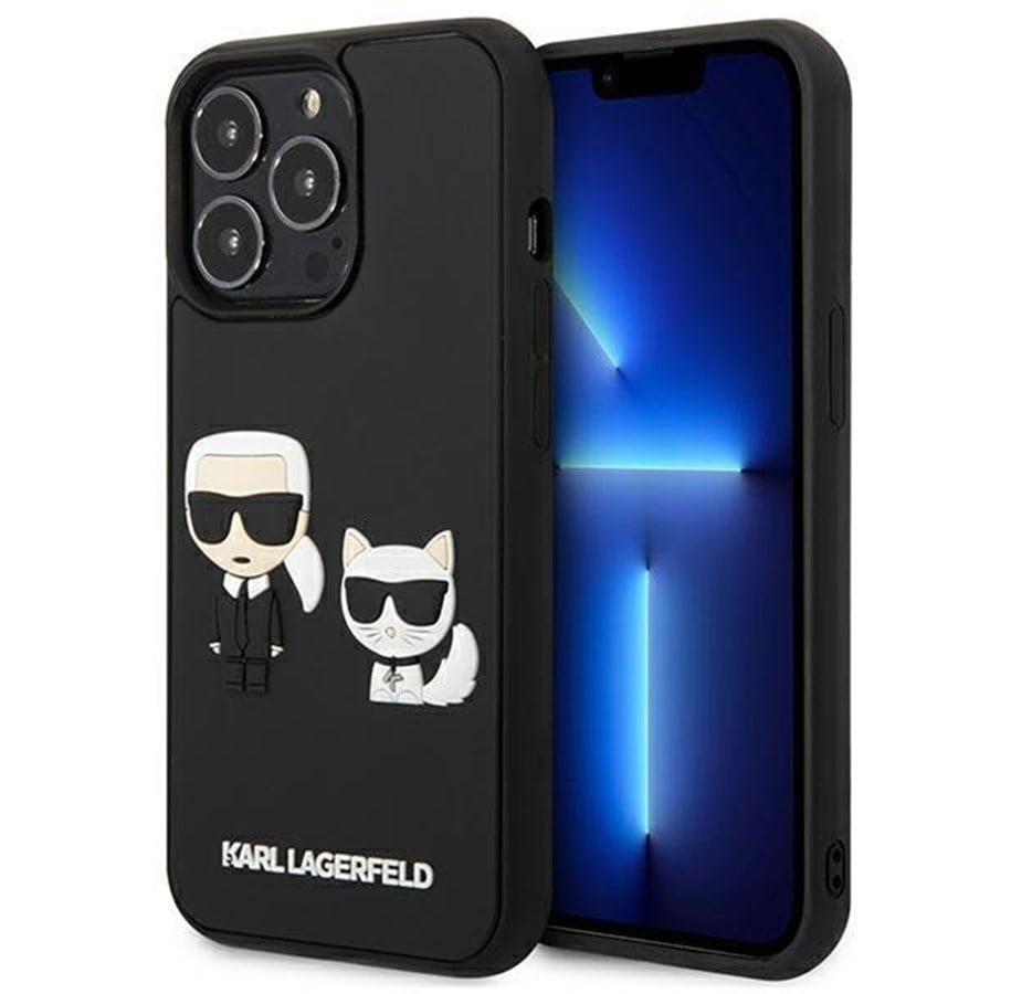Karl Lagerfeld KLHCP13L3DRKCK iPhone 13 Pro / 13 6.1" black/black ...
